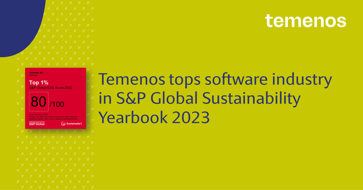 Temenos Recognized for its Excellent Sustainability Performance in the ...